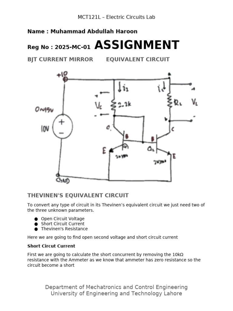Assignment | PDF | Electricity | Electrical Engineering