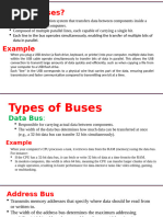 Types of Computer Buses Explained | PDF | Central Processing Unit ...