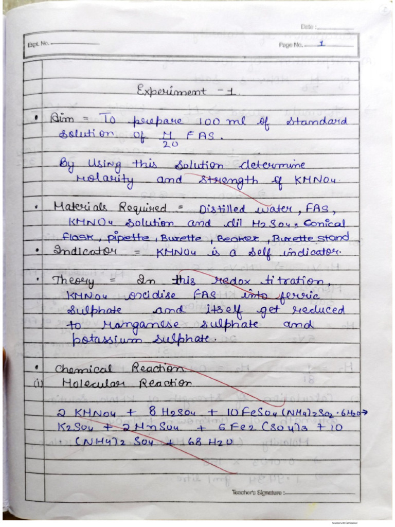 Class 12 Th Practicals | PDF