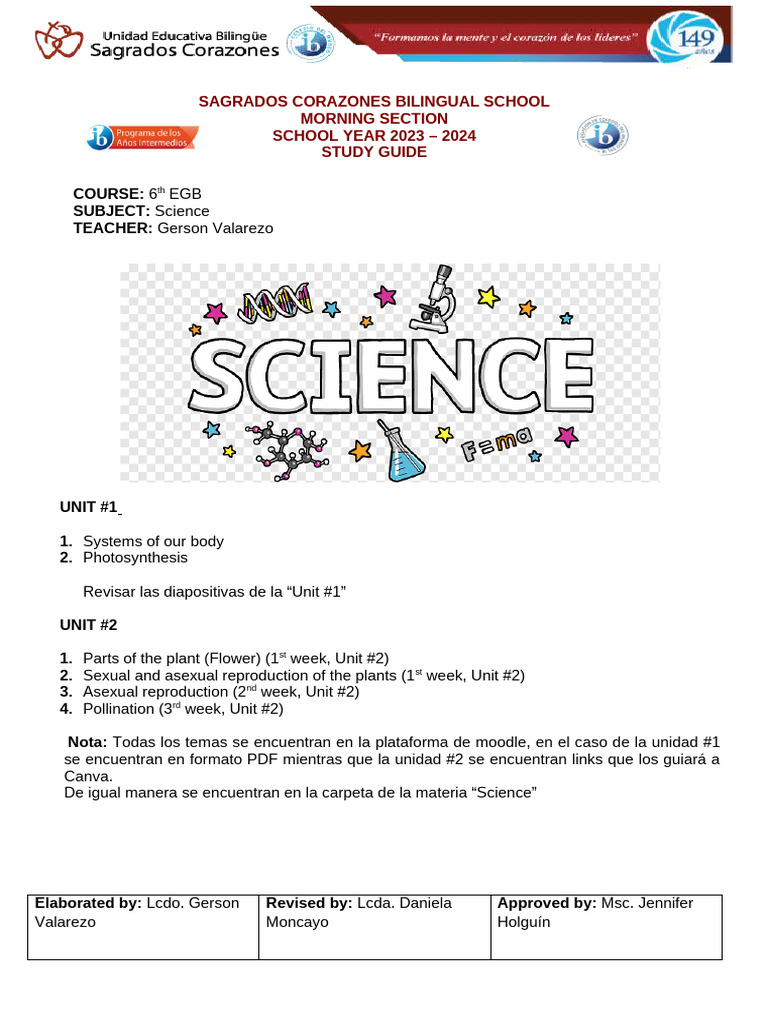 Study Guide 6th | PDF