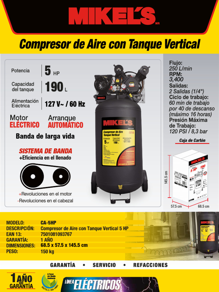 CA-5HP Ficha T Cnica | PDF