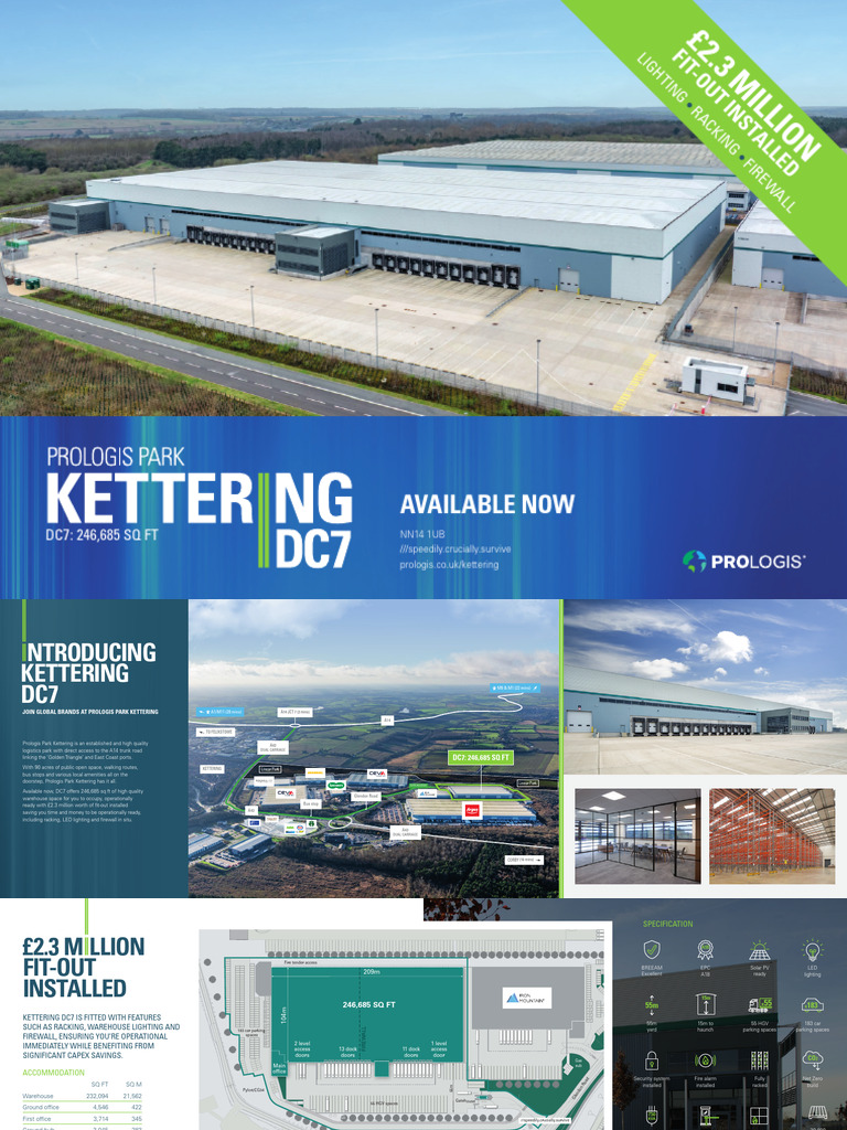 Prologis Park Kettering: DC7 Available Now | PDF