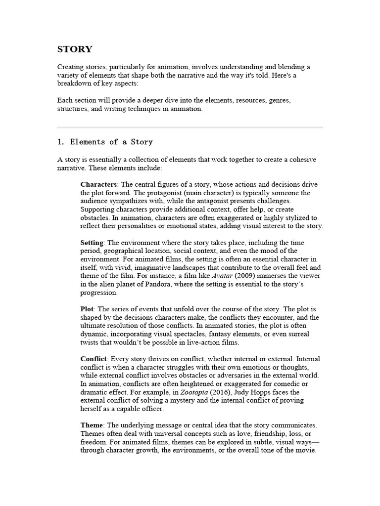 Story Script and Storyboarding | PDF | Narrative | Storytelling
