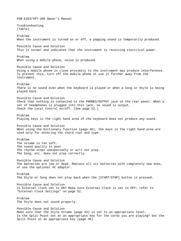 20 Troubleshooting | PDF