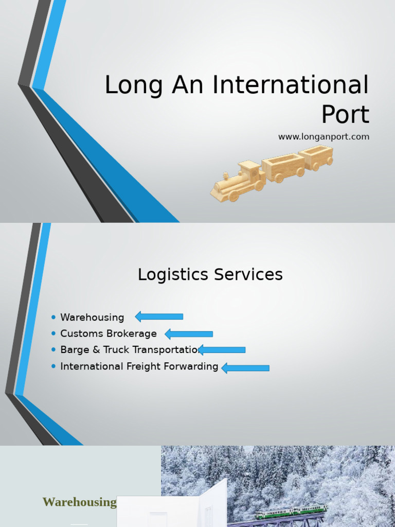 PowerPoint - Project 04 - Long An International Port | PDF