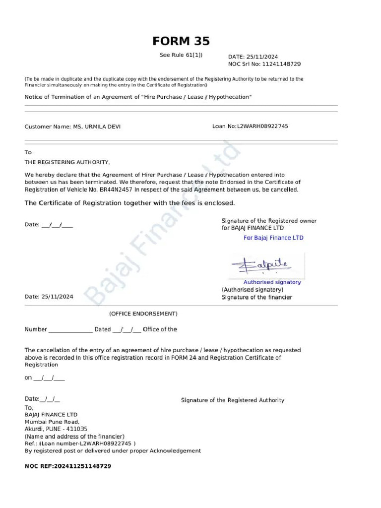 Form 35 | PDF