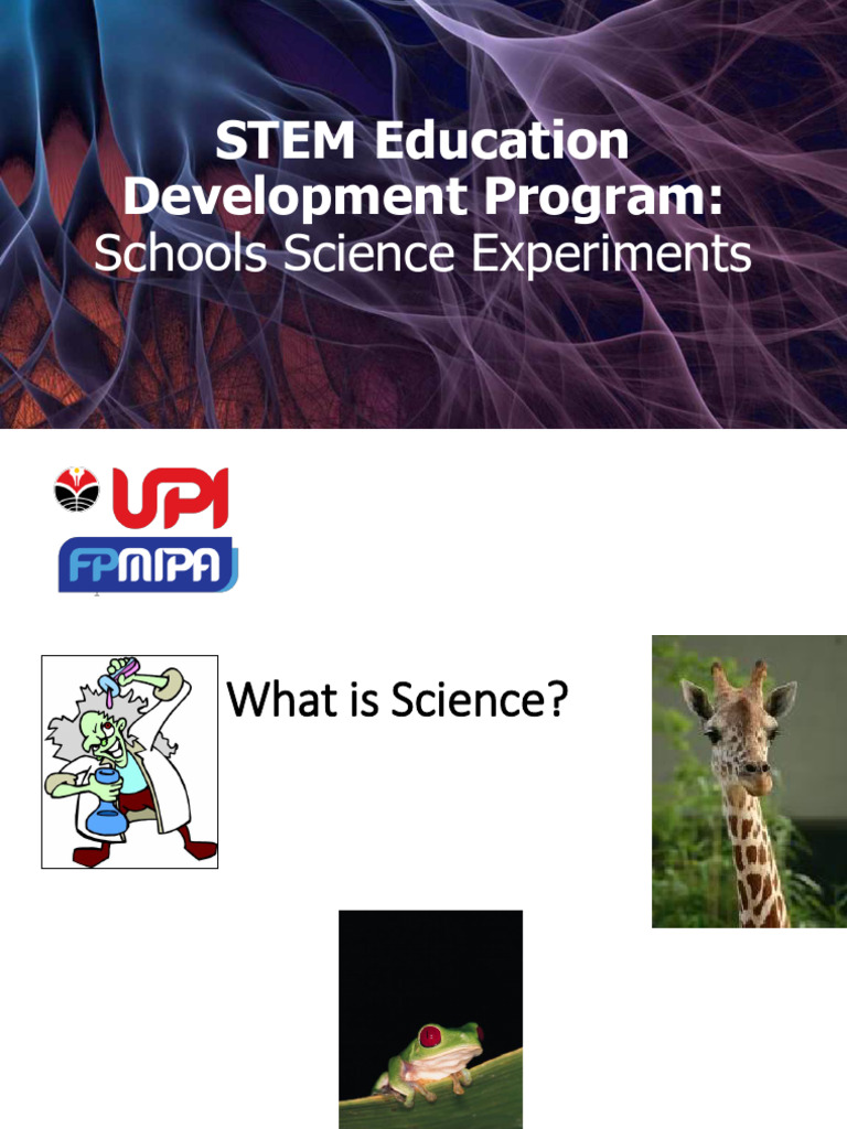 STEM Education Development Program | PDF | Science | Experiment