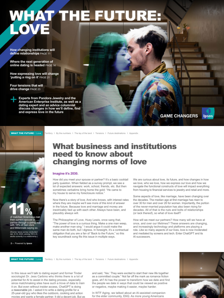 Future Trends in Love and Relationships | PDF