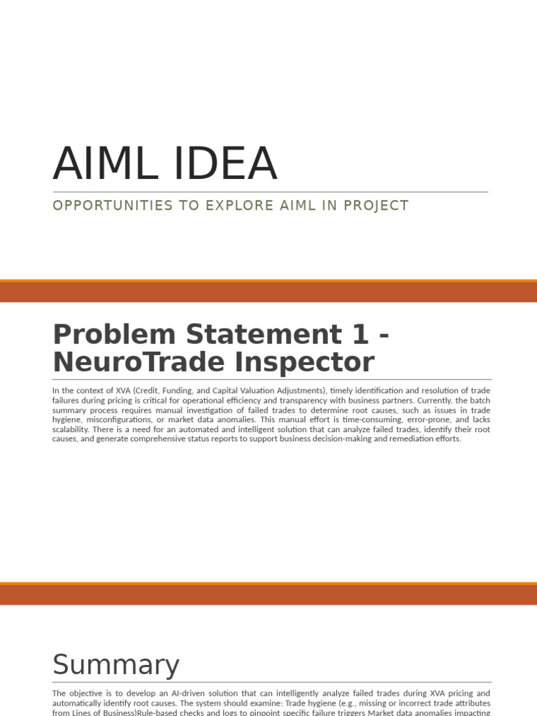 AIML IDEA | PDF | Artificial Intelligence | Intelligence (AI) & Semantics