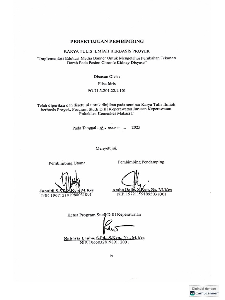 Scan Ttd-Filsa Idris | PDF