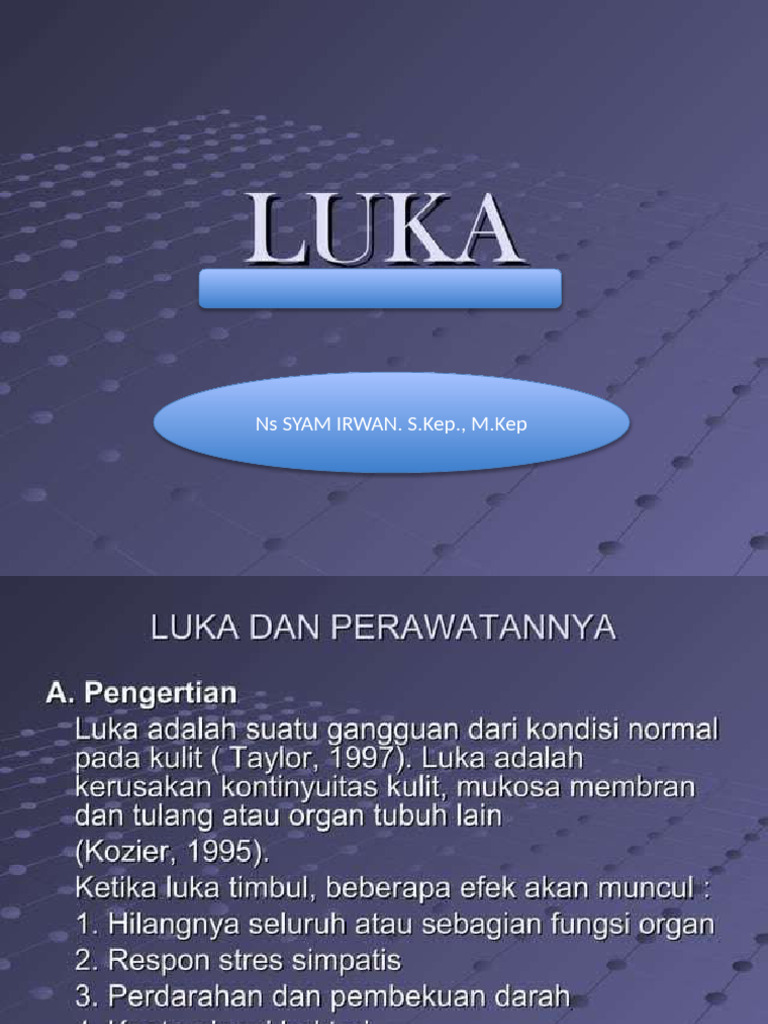 Konsep Luka 1 | PDF