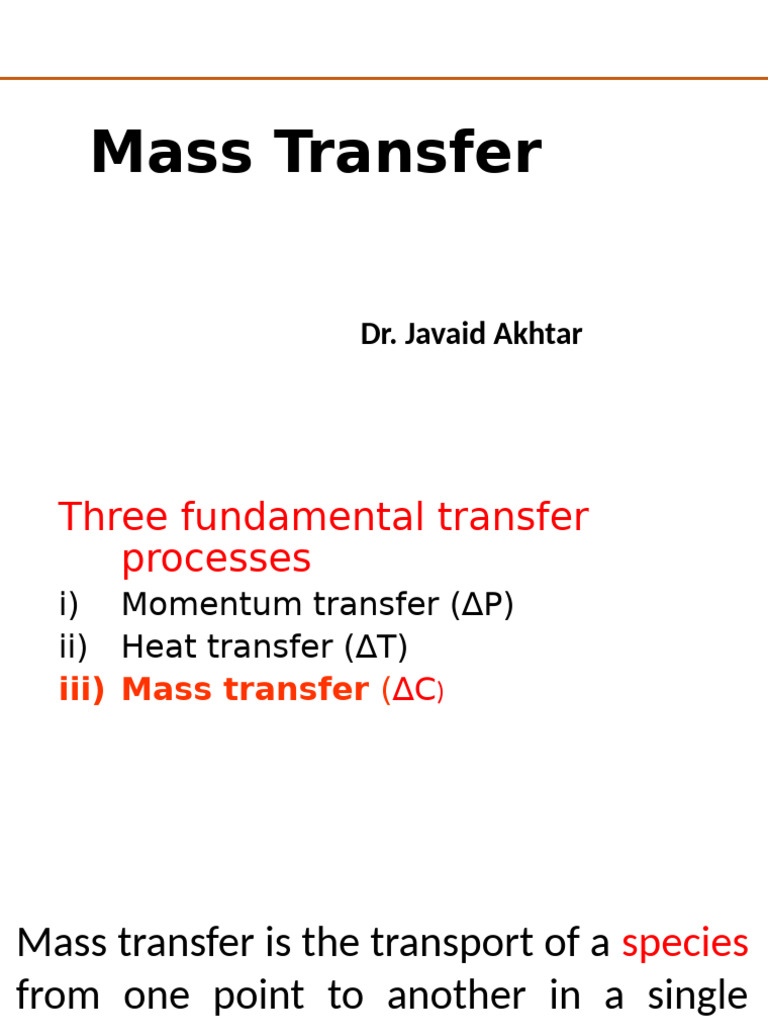 Introduction To Mass Transfer Mid Term Pdf Diffusion Gases