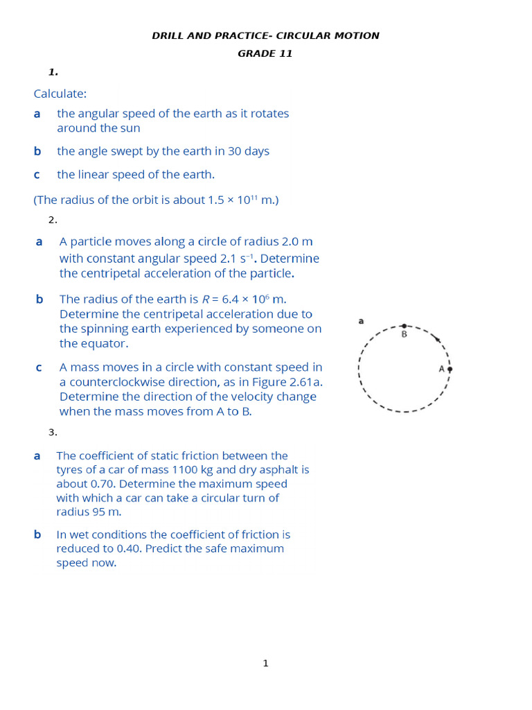 Circular Motion | PDF
