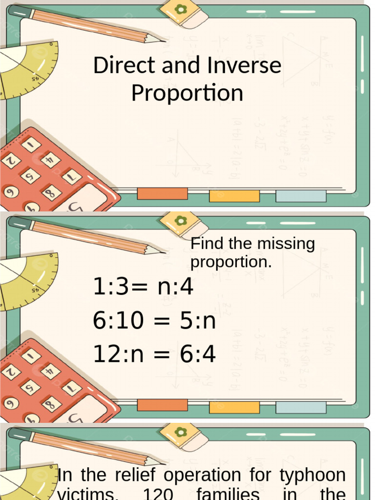 2-Direct and Inverse Proportion | PDF