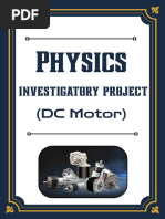 Simple DC Motor Construction Guide | PDF | Electric Motor | Mechanical ...
