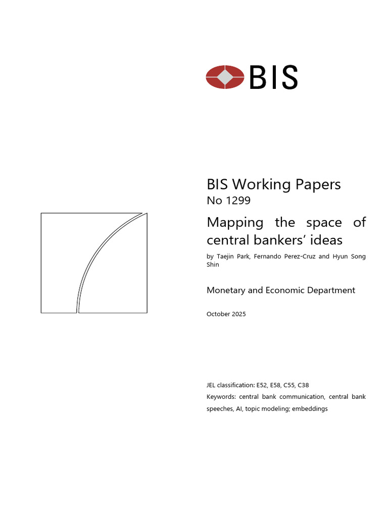 Mapping The Space of Central Bankers Ideas | PDF | European Central ...