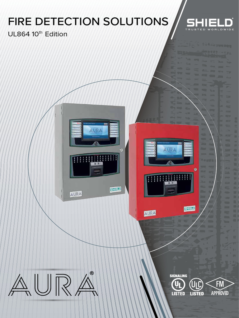 Fire Alarm System Aura Shield Ul r2 | PDF | Relay | Building Automation