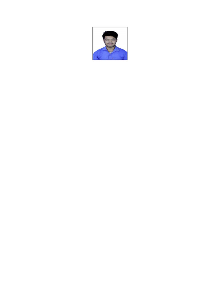 Suranjit Halder Professional Resume With Photo | PDF