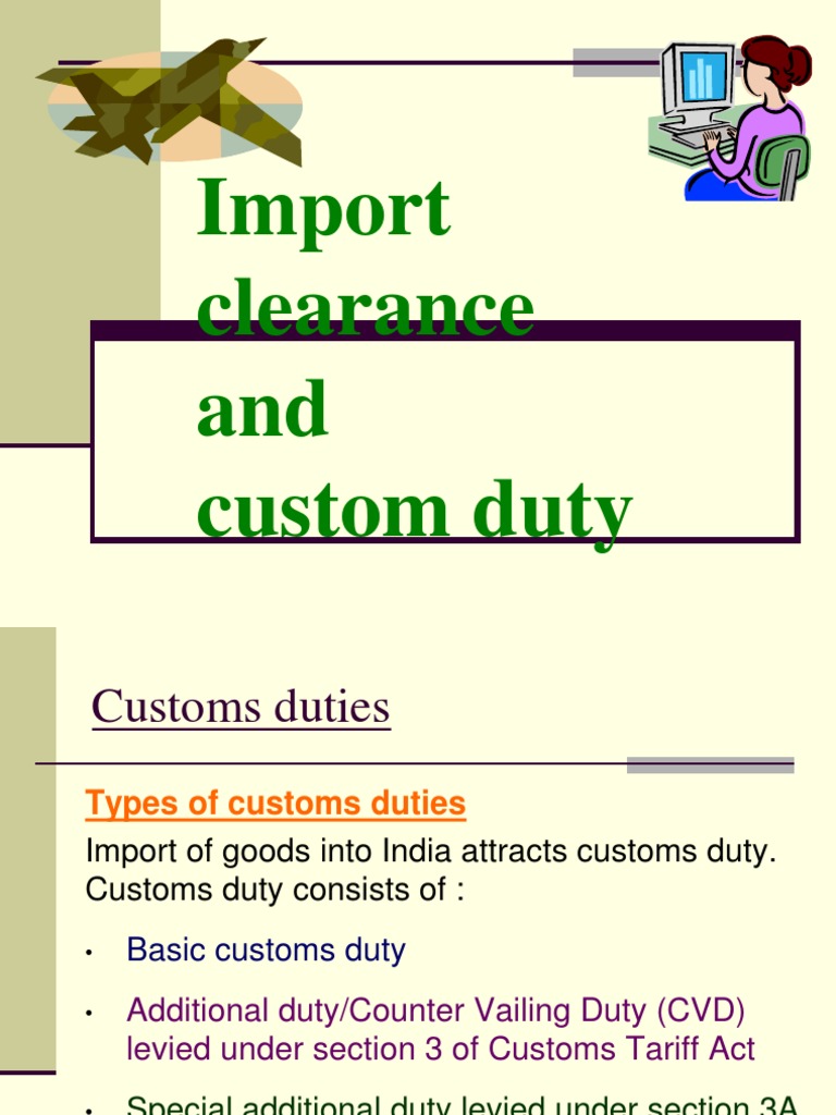 Import Clearance | PDF | Customs | Tariff