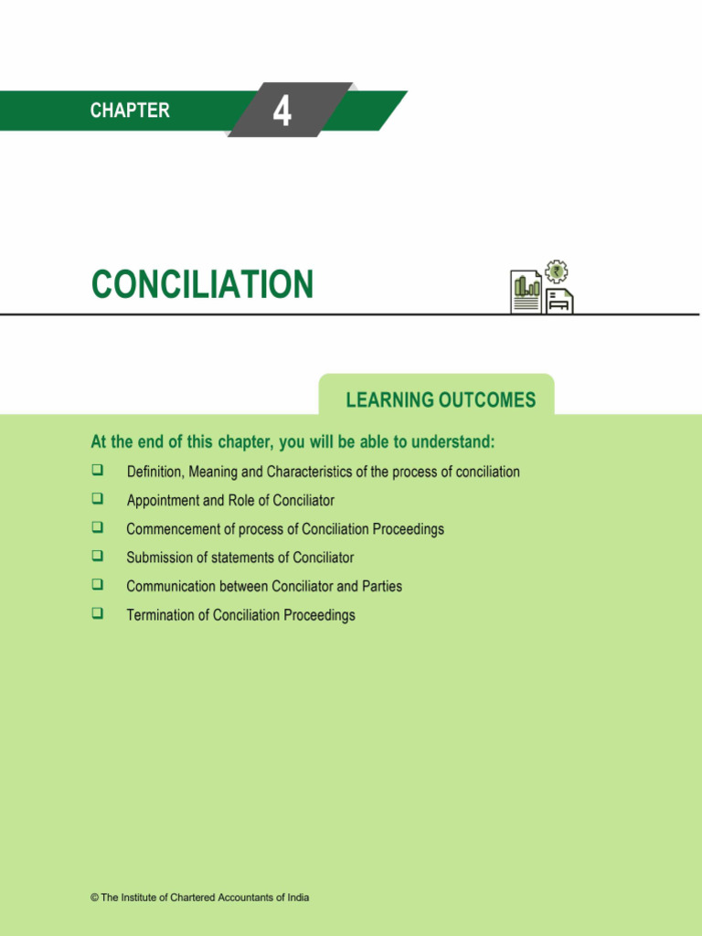 CH 4 - Conciliation | PDF