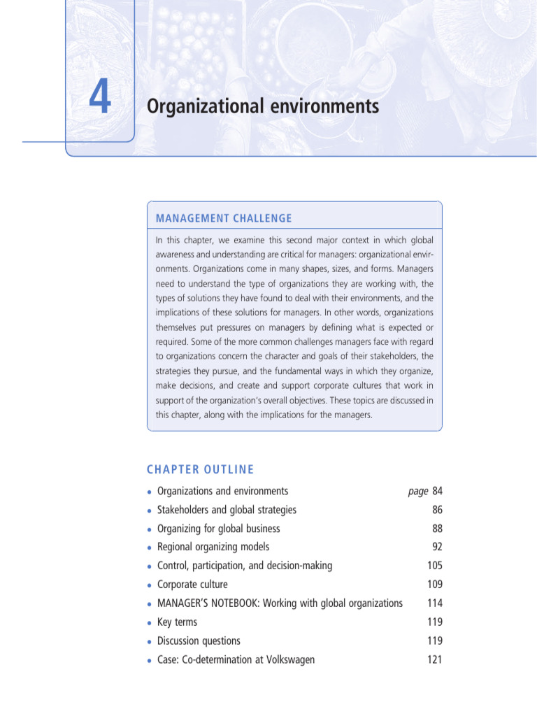 C3 Organizational Environment | PDF | Strategic Management | Confucianism