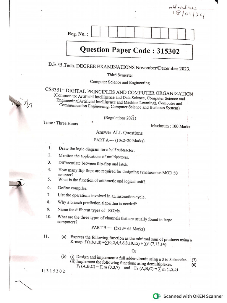 Dpco Previous Year Questions | PDF