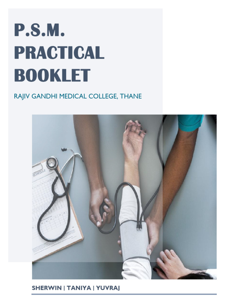 PSM Practical Exam Preparation Guide | PDF | Chronic Obstructive ...
