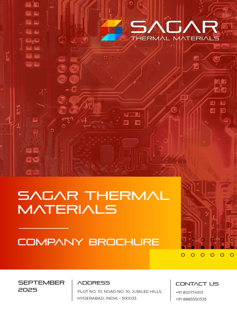 Sagar Thermal Materials Overview | PDF | Insulator (Electricity) | Silicone