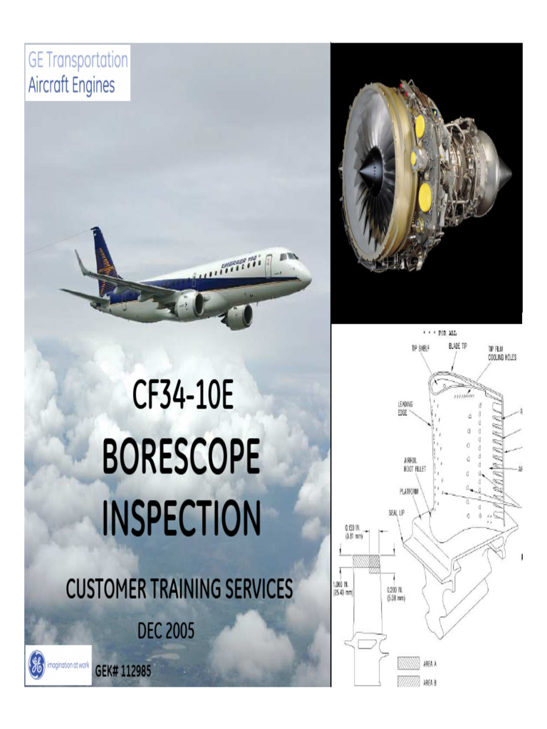Cf34 10e Bsi | PDF | Turbine | Mechanical Engineering
