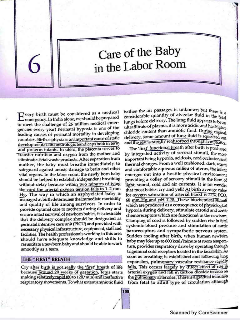 birth asphyxia | PDF