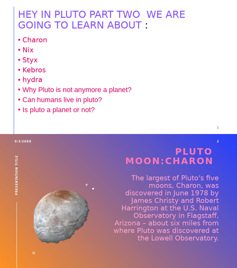 Hey in Pluto Part Two We Are Going | PDF