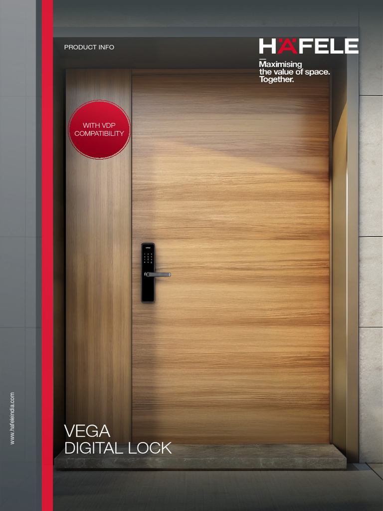 Häfele Vega Digital Lock Overview | PDF | Transmitter | Password