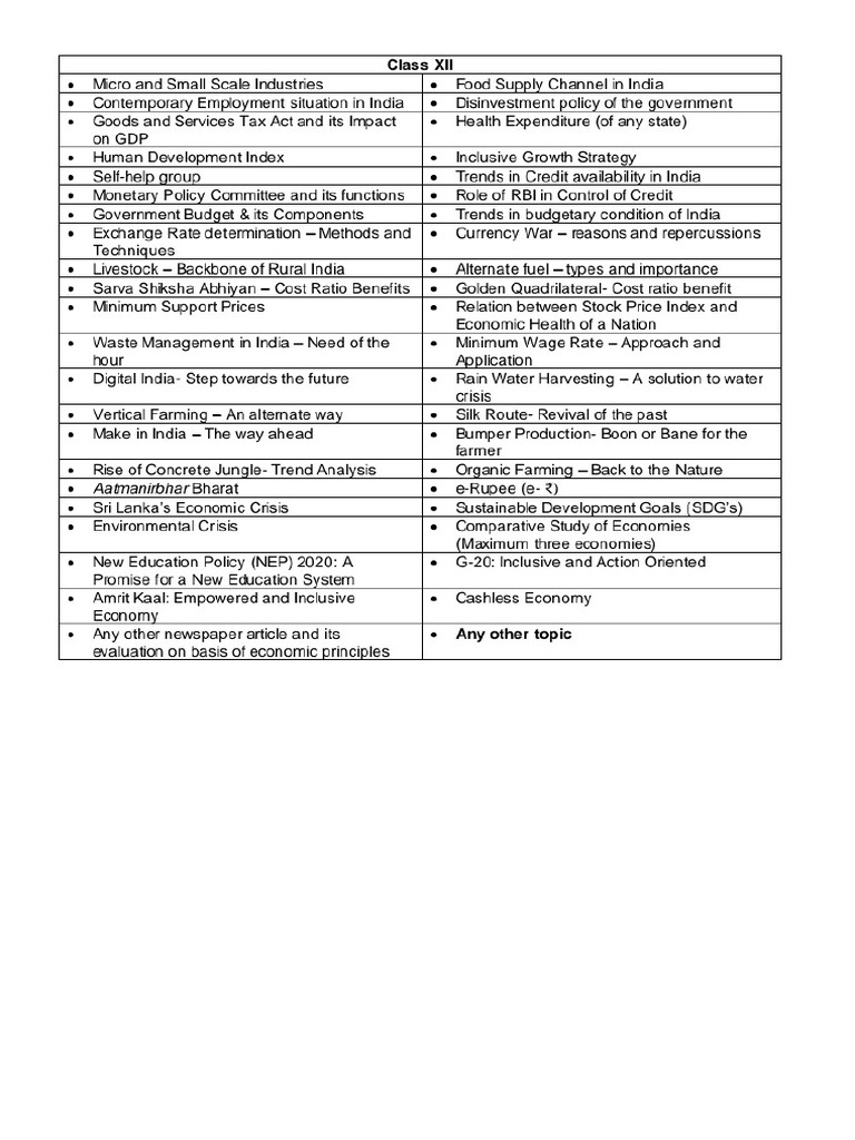 Topics | PDF