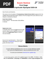 LogIQids Olympiad Results Guide 2025-26 | PDF