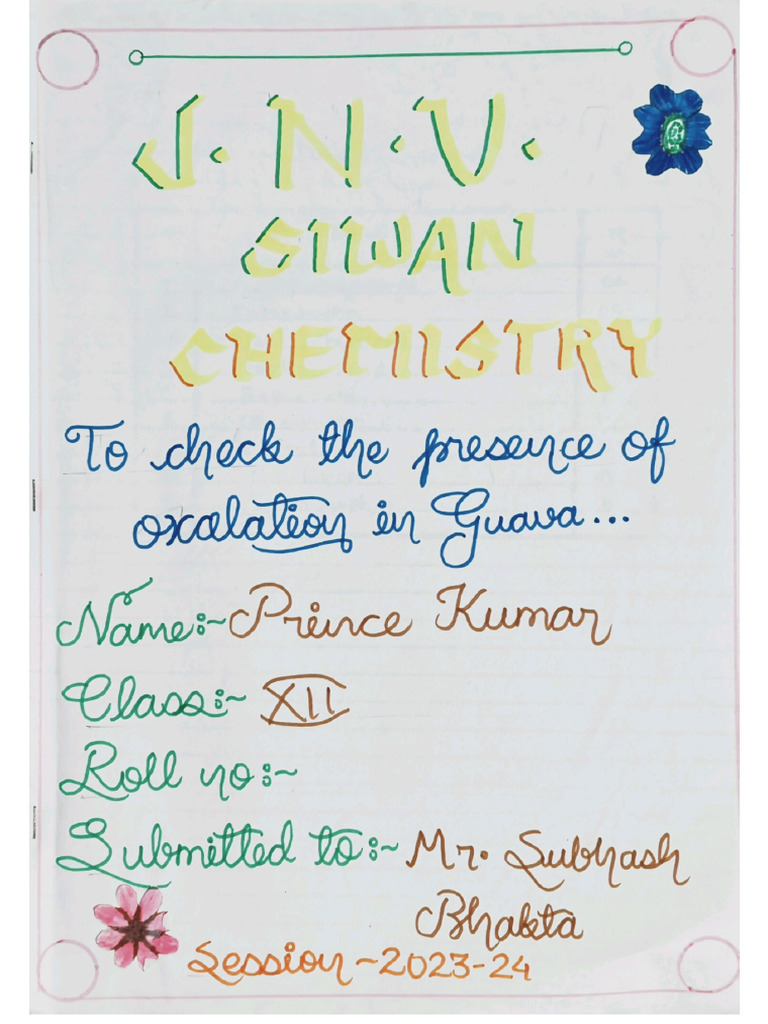 Oxalate in Guava | PDF