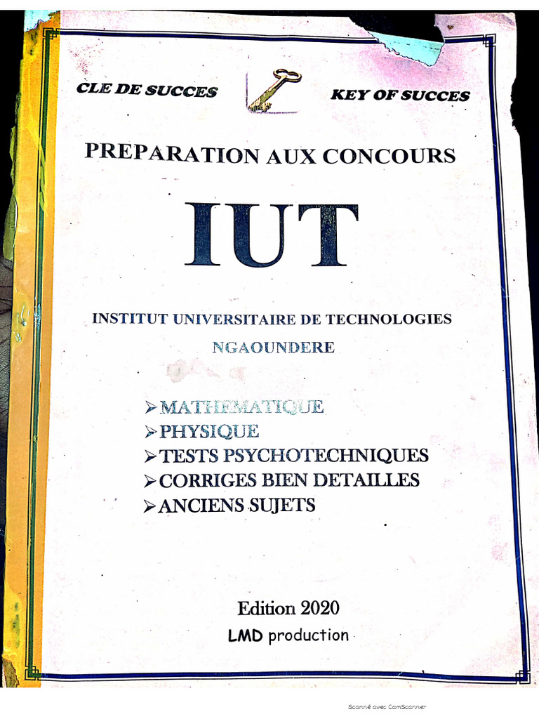 Prépa IUT Les Génies Du Faxe | PDF