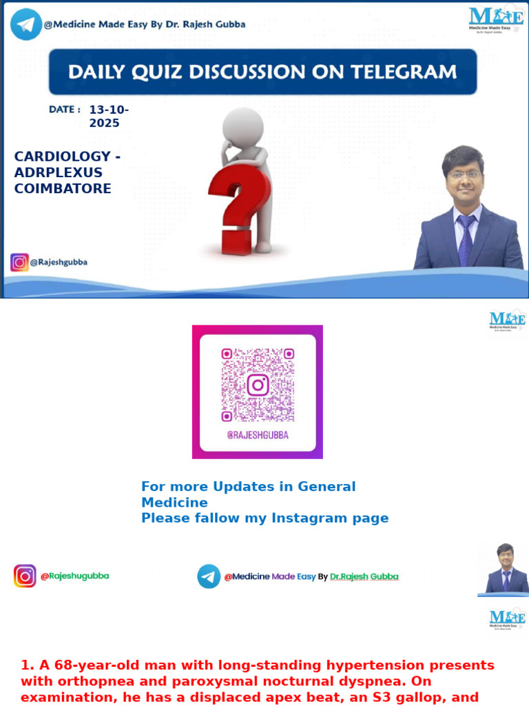Cardiology - Adrplexus Coimbatore | PDF | Heart Failure | Blood Pressure