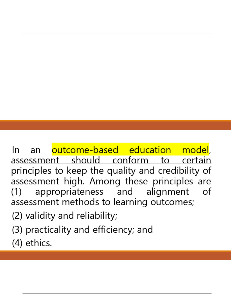 Assessment Learning 1 Part 2 | PDF | Educational Assessment | Validity ...