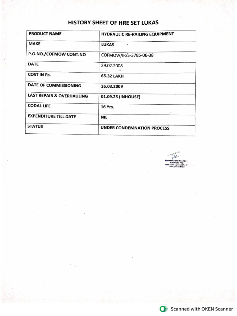 Lukas History Sheet | PDF
