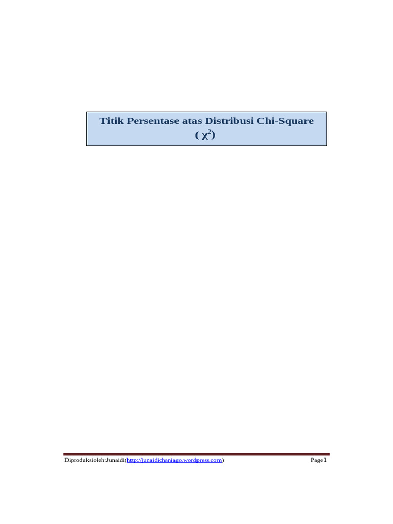 chi squre | PDF