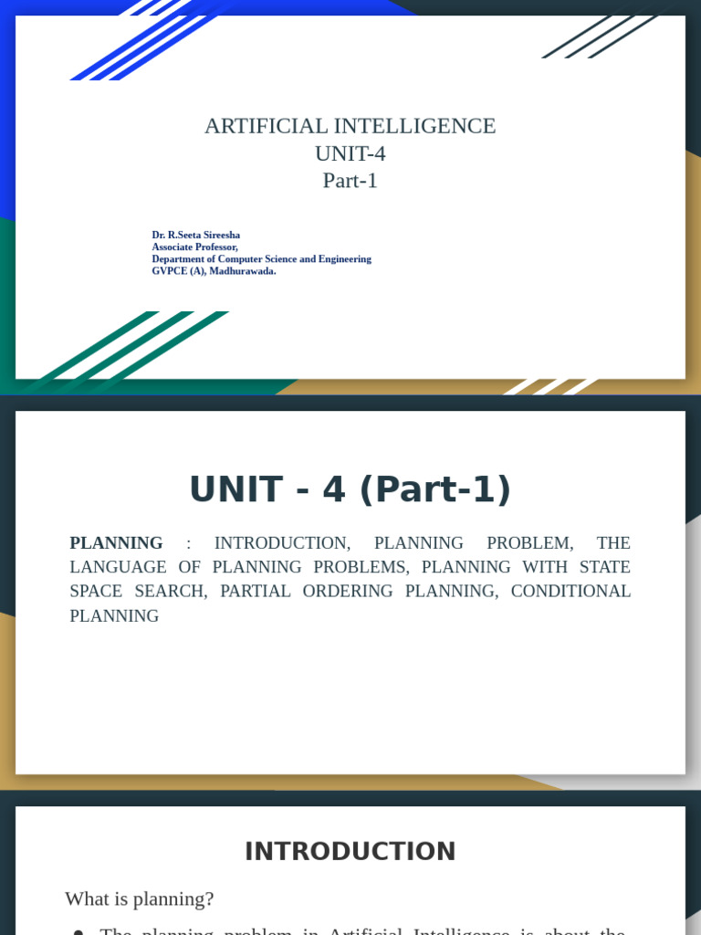 AI-UNIT - 4-Part-1 | PDF | Artificial Intelligence | Intelligence (AI) & Semantics