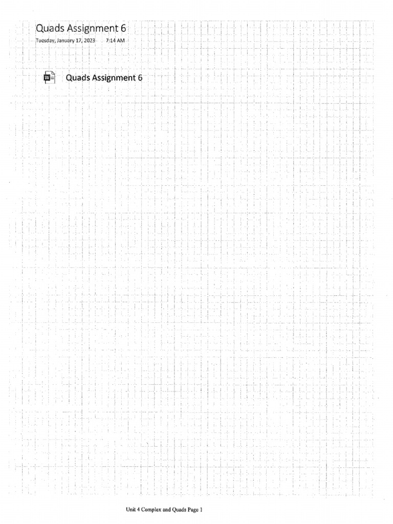 Quads Assignment 10.key | PDF