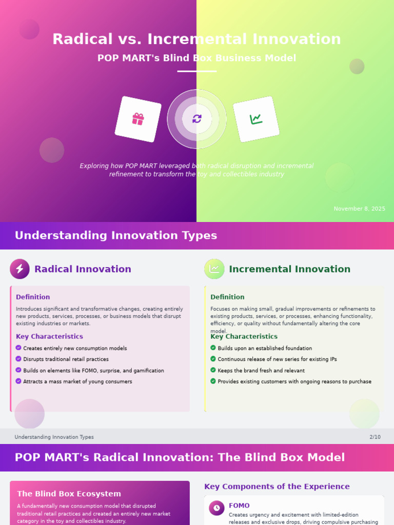 POP MART's Innovation Strategies Explained | PDF | Innovation | Market ...