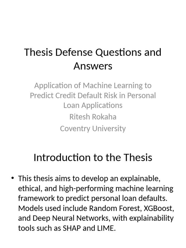 Thesis Defense Questions | PDF | Machine Learning | Computational Neuroscience