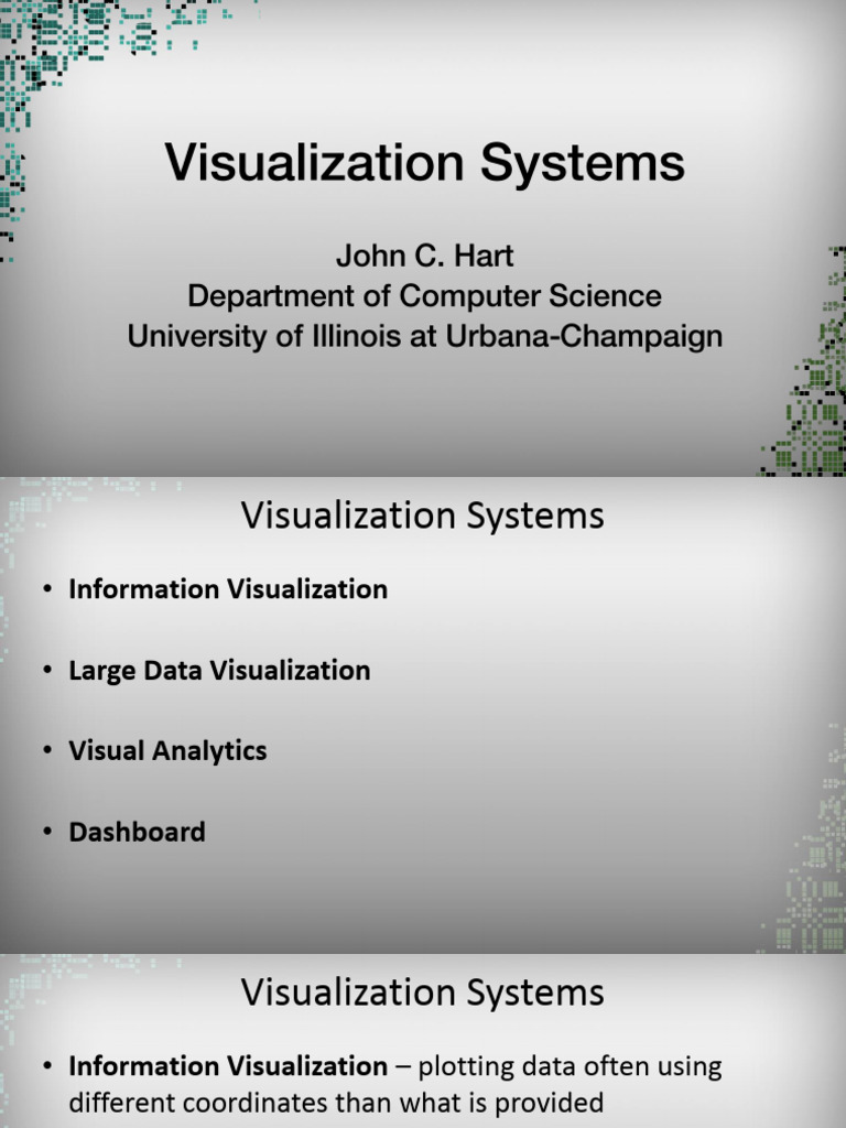 Visualization Systems | PDF