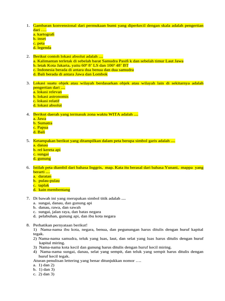 Soal Asts Ips Kelas 7 2025-2026 | PDF