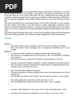 Poetic Devices in "Amanda" | PDF