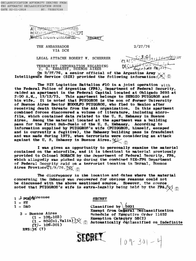 Top Secret Unclassified CIA | PDF