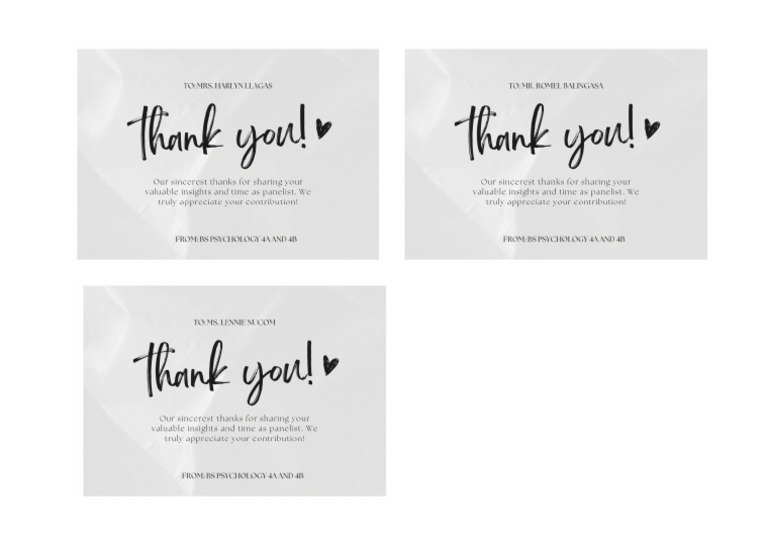 Thank You | PDF