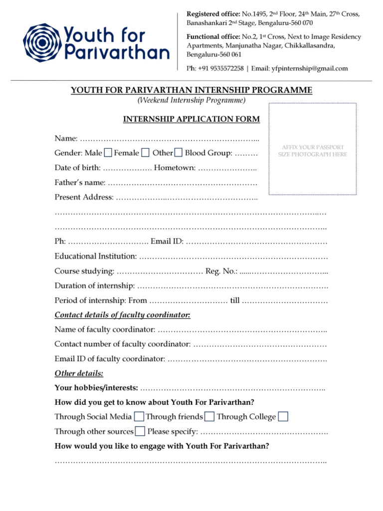 Y FP On Boarding Form Log Sheet | PDF